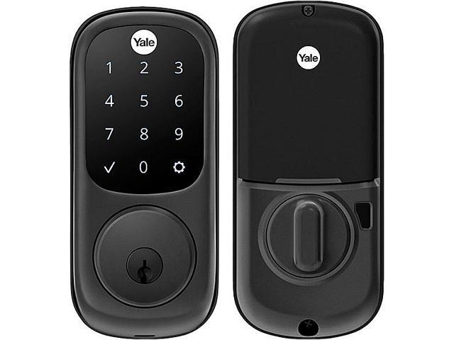 Yale R-YRD226-CBA-BSP Smart Lock Wi-Fi and App with Touchscreen and ...
