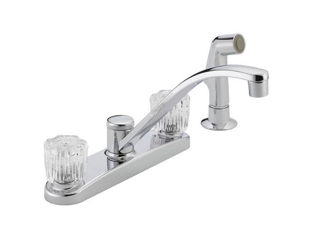 PEERLESS P299501LF Two Handle Kitchen Faucet Chrome - Newegg.com