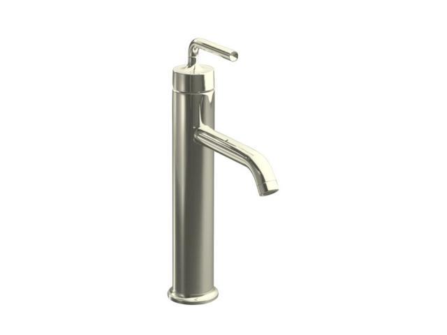 KOHLER K-14404-4A-SN Purist Tall Single-control Lavatory Faucet With ...