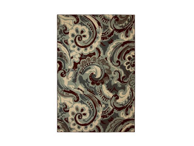 Mohawk Home Cambridge Cambridge Forbidden Entry Rug Brown 94" x 63" x 0 ...