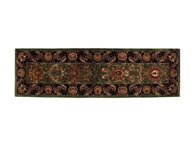 Mohawk Home Vintage Luxe Villetta Peat Moss Rug Green 90" x 25" x 0.433 ...