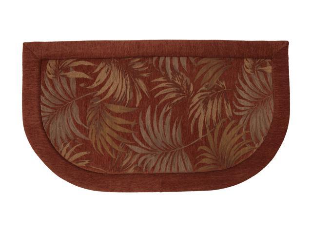 Mohawk Home Imports Tossed Palm Memory Foam Kitchen Slice Rug Red 36" x ...