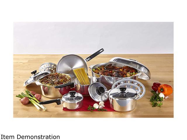 IMUSA 13-Piece Cast Aluminum Cajun Cookware Set - Newegg.com