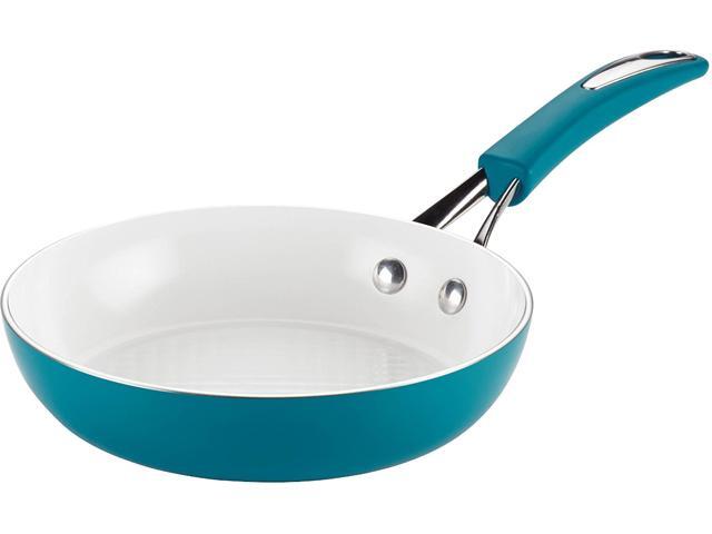 Silverstone Ceramic CXi Nonstick 8-Inch Deep Skillet, Marine Blue ...