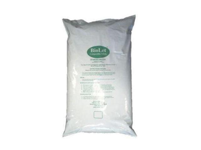 BioLet STARTER 8 Gallon, Compost Starter Mulch For Composting Toilets ...