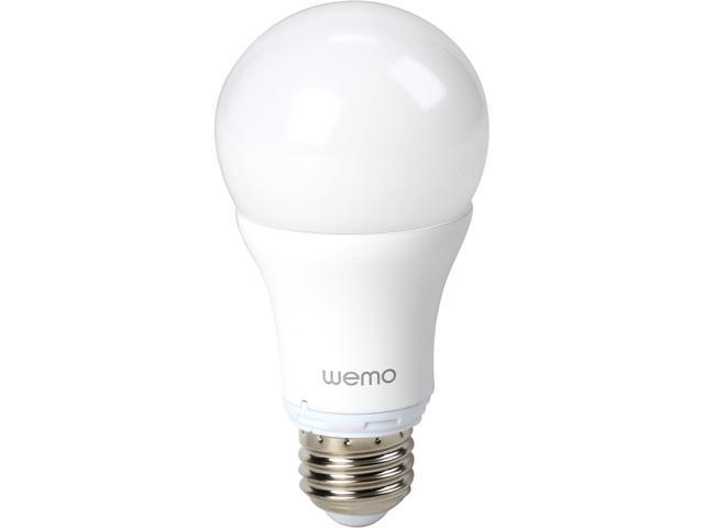 Belkin WeMo F7C033 Smart LED Bulb, Turned On & Off And Dimmed from ...