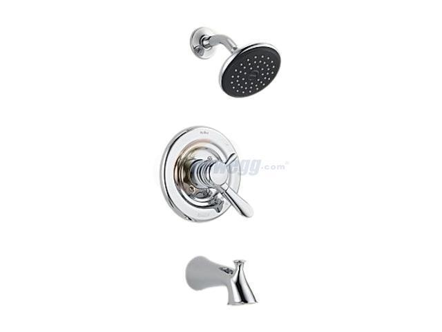 DELTA T17438 Lahara Monitor 17 Series Tub Spout and Shower Trim ...