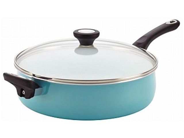 Farberware purECOok Ceramic Nonstick Cookware 5 qt. Covered Jumbo ...