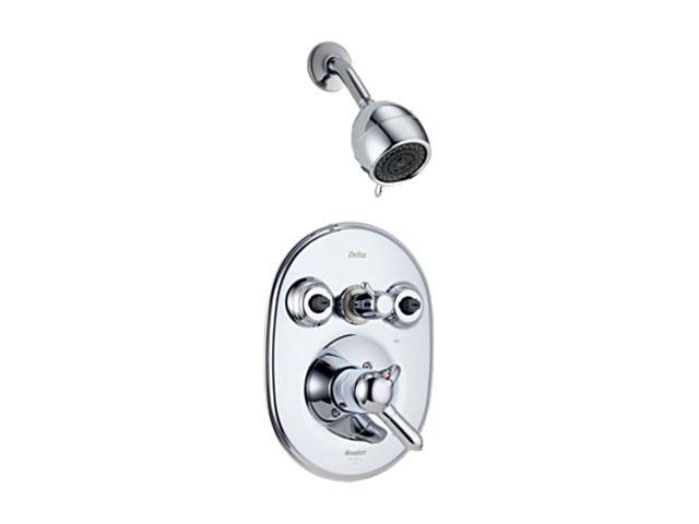 DELTA T18230 Innovations Monitor 18 Series Jetted Shower Trim (Chrome ...