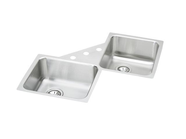 Elkay ELUH3232 Avado Lustertone Undermount Sink, Stainless Steel ...