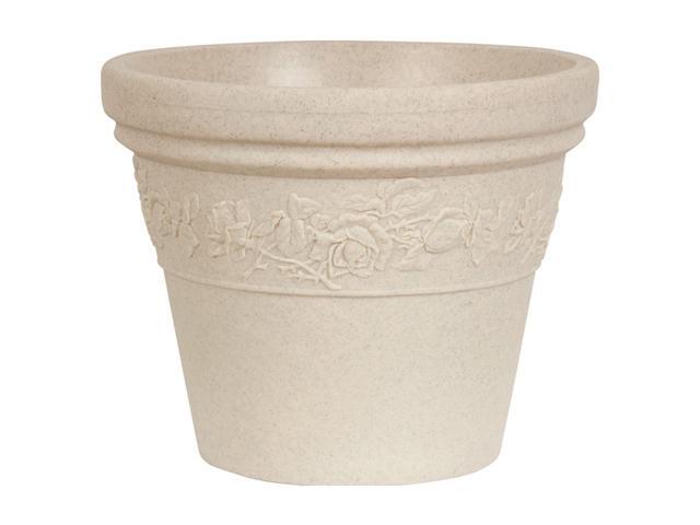Dynamic Design 16" Mineral Brown Rose Vine Planter - Newegg.com