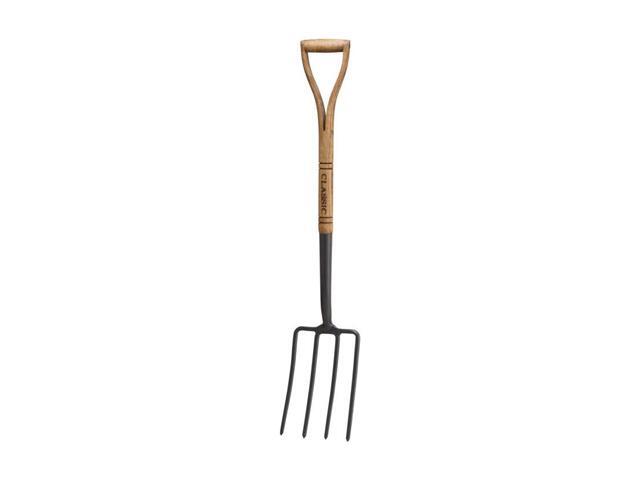 Flexrake CLA106 40" Digging Fork with Wood "D" Handle - Newegg.com