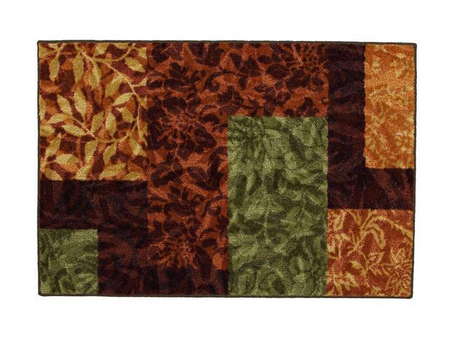 Mohawk Home Botanica Noras Patchwork Tuscan 30" x 46" Rug Gold 2' x 3 ...