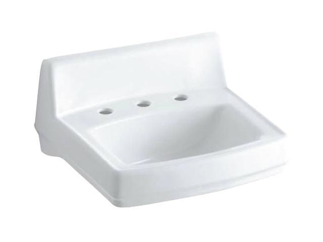 Kohler K-2030-0 Greenwich Wall-Mount Lavatory w/ 8" Centers - Newegg.com