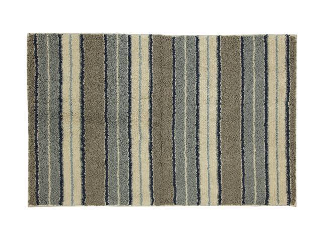 Mohawk Home Cotton Classics Boardwalk Sky Field 20"X34" Rug Blue 2' x 3 ...