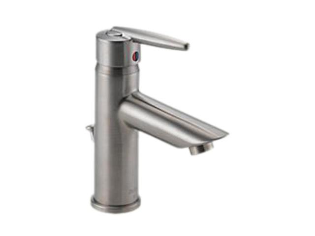 DELTA 585LF-SSMPU Grail Single Handle Centerset Lavatory Faucet ...
