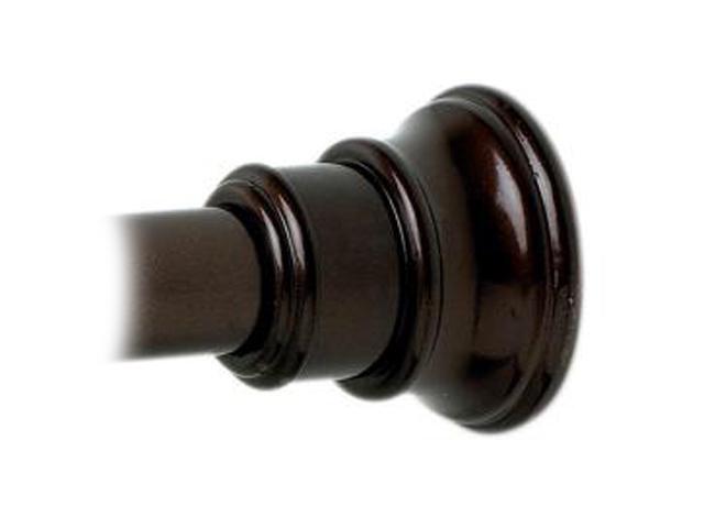 Zenith 688RB 72" Estate Finial Shower Rod, Oil Rubbed Bronze - Newegg.com