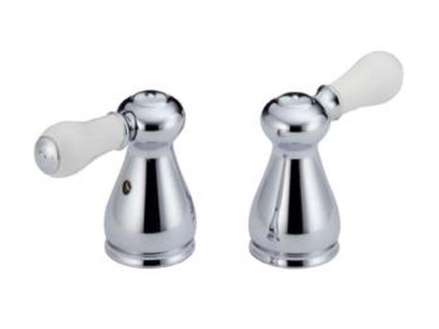 DELTA H277 Two Porcelain Lever Handle Kit - Newegg.com
