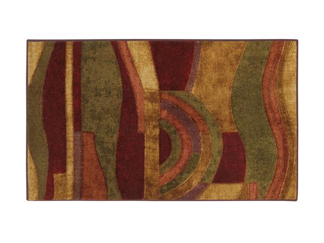 Mohawk Home New Wave Picasso 96" x 120" Rug Wine 8' x 10' 10465 438 ...