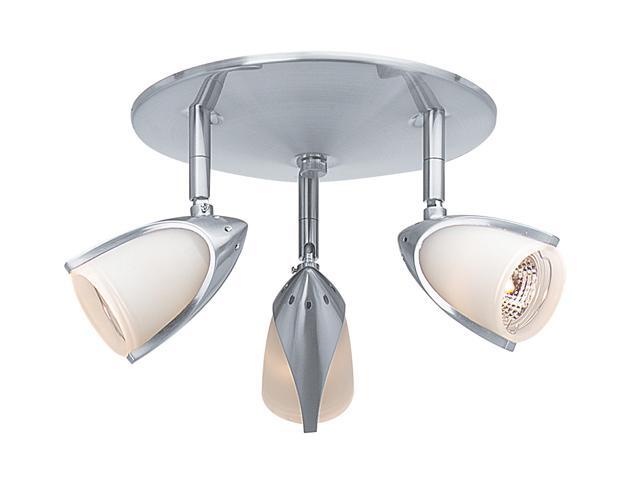Access Lighting Comet Cluster Spot - 3 Light Brushed Steel Finish w ...