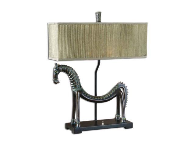 Uttermost Billy Moon Tamil Horse Table Lamp Gold Frame - Newegg.com