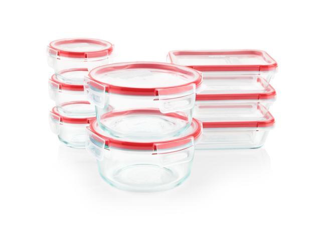 Pyrex Freshlock 16-piece Glass Storage Set - Newegg.com