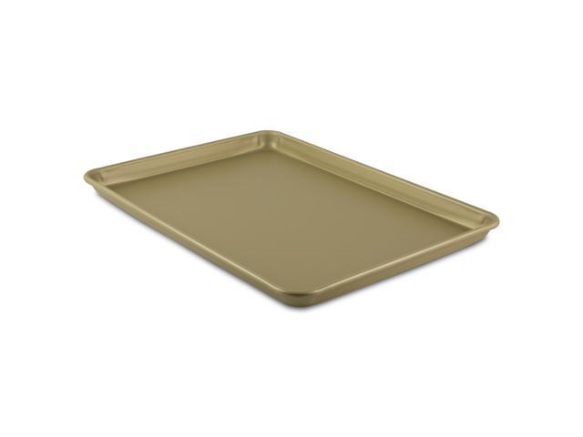 NUCU Medium Gold-Coated Nonstick Sheet Pan 18.00" x 13.00" x 1.00 ...