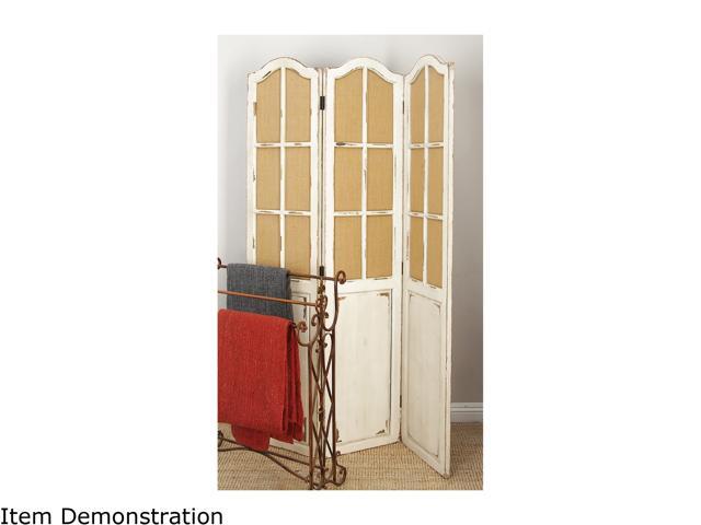UMA Enterprises 305014 Wood / Canvas 3 Panel Screen, 71"H, 48"W ...