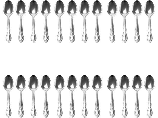Gibson Home Abbie 24 Piece Stainless Steel Teaspoon Set - Newegg.com