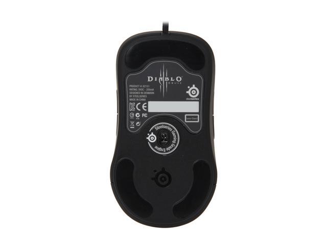 SteelSeries Diablo III 62151 Black Wired Laser Gaming Mouse - Newegg.com