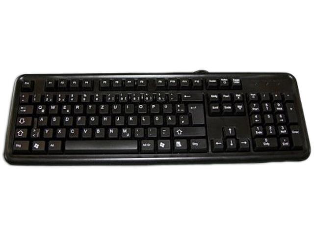 Datacal German Computer Keyboard Via Ergoguys - Newegg.com