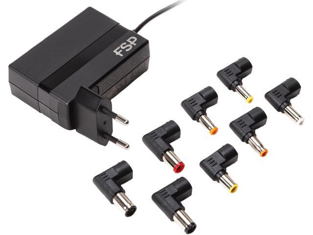 FSP Group Twinkle 65 Universal Notebook Adapter 65w 19v 8xplug Retail ...