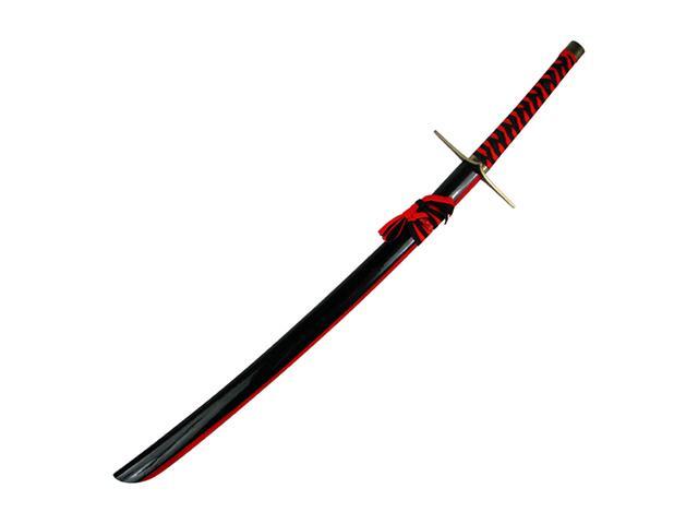 Premium Decorative Black and Red Samurai Sword - Newegg.com