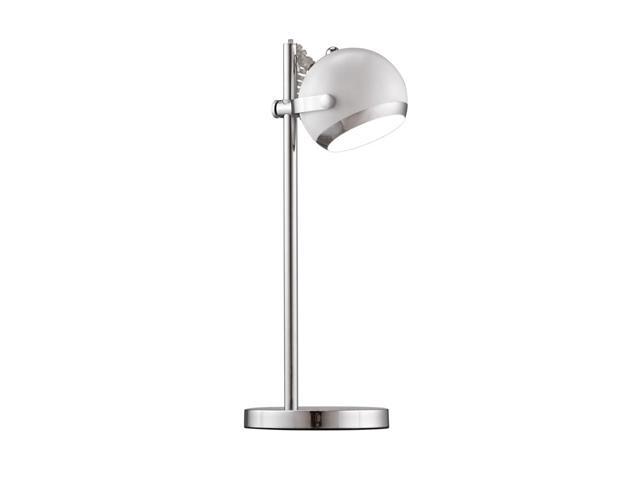 Cyber Table Lamp - White / Chrome By Zuo Modern - Newegg.com