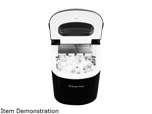 MAGIC CHEF MCIM22B Portable Countertop Ice Maker,27 lb.,Blk - Newegg.com