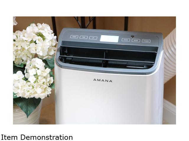Amana AMAP101AW 10,000 BTU Portable Air Conditioner with Remote Control ...
