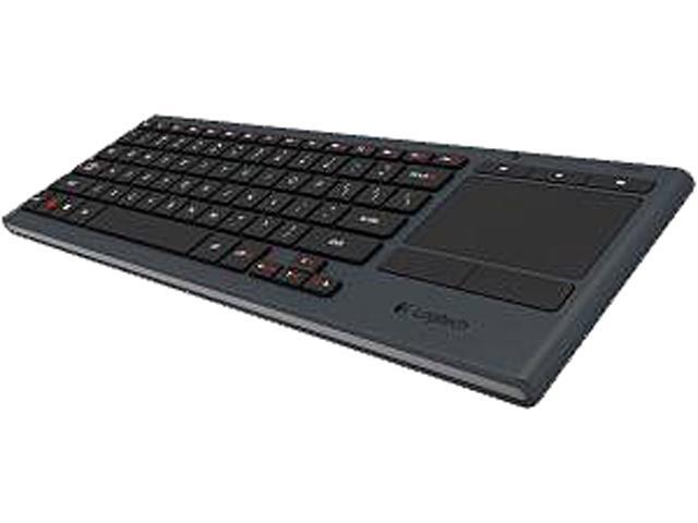 Logitech K830 920-007183 Black RF , Bluetooth Wireless Illuminated ...