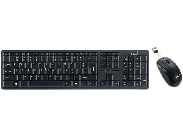 Genius Black RF Wireless Keyboards - Newegg.com