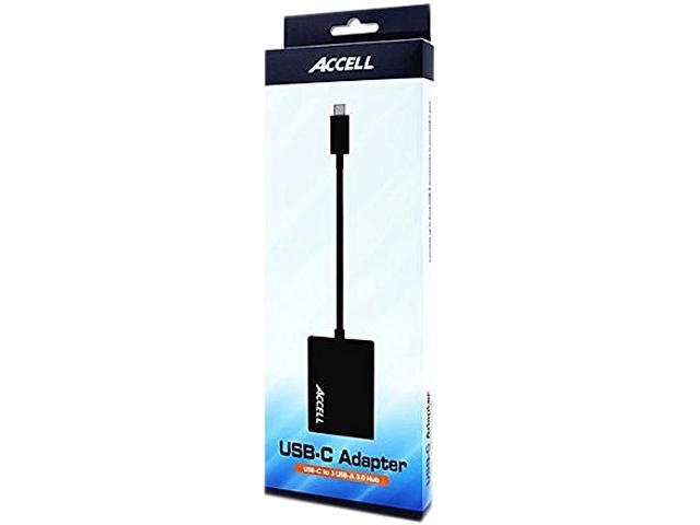 Accell USB-C to 3x USB-A 3.0 Hub - USB 3.0 Compliant - Newegg.com