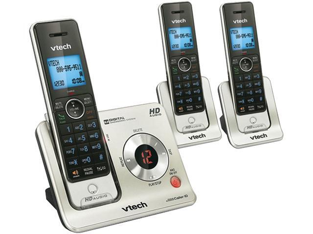 Vtech LS6425-3 Cordless Phone with Answering Machine - Newegg.com