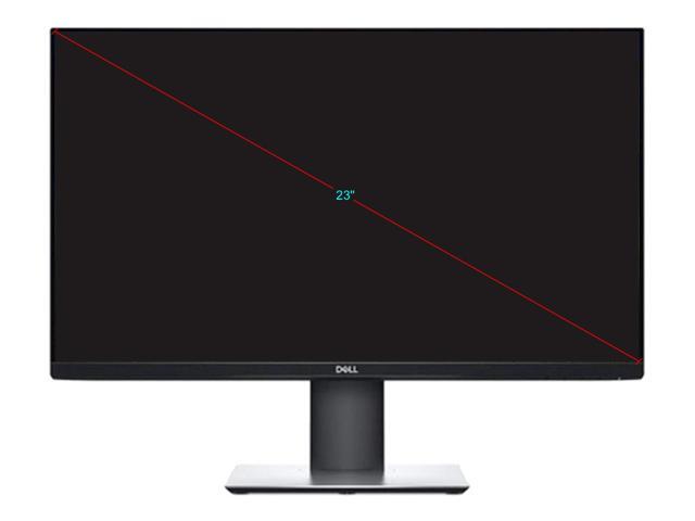 Dell P2319H 23" Full HD 1920 x 1080 DisplayPort, HDMI, VGA, USB 3.0 Hub ...