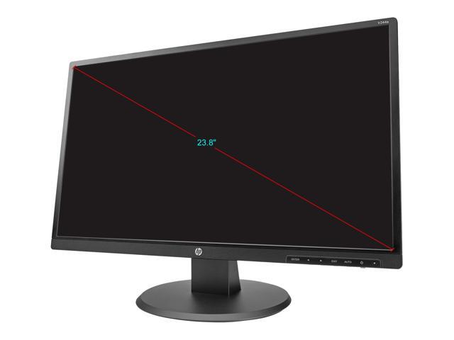 HP V244a 23.8" Full HD 1920 x 1080 7 ms (GTG) 60 Hz D-Sub, DVI, HDMI ...