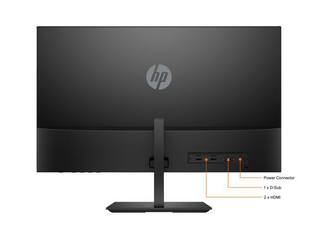Refurbished: HP 27fh 27" Full HD 1920 x 1080 VGA 2x HDMI AMD FreeSync ...