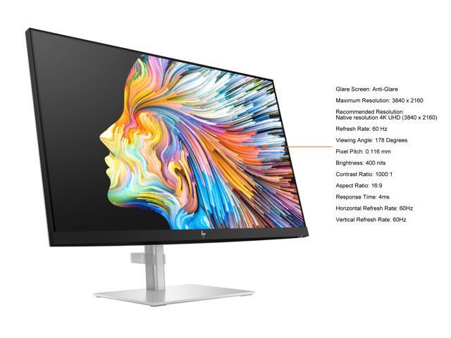 Refurbished: HP U28 4K HDR Monitor - Computer Monitor IPS Panel HDR and ...