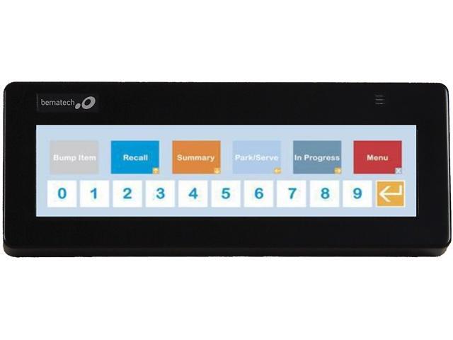 Bematech KB1700-G-BK-RJ-RJ Dell Only, Bump Bar, Black (Nr) Lgnd Sheet G ...