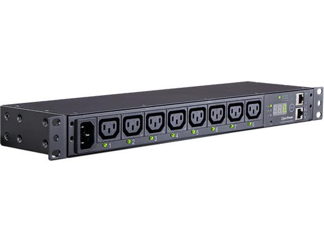 CyberPower Switched PDU RM 1U PDU20SWHVIEC8FNET 20A 8-Outlet - Newegg.com