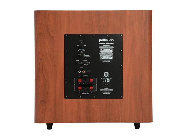 Polk Audio PSW125 12" Powered Subwoofer,Single,Cherry - Newegg.com
