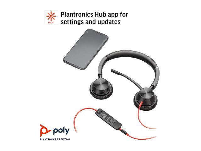 Plantronics - Blackwire 3325 Wired Stereo USB-C Headset with Boom Mic ...
