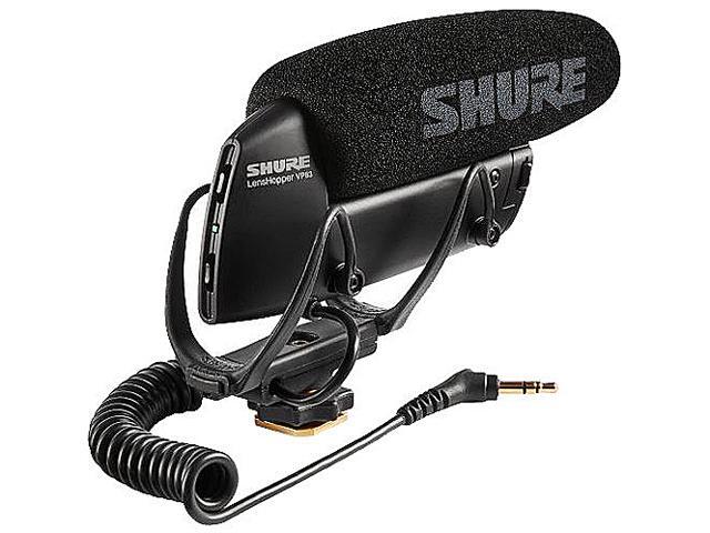 Shure VP83 LensHopper Camera-Mounted Condenser Microphone for Use with ...