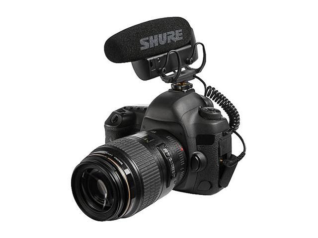 Shure VP83 LensHopper Camera-Mounted Condenser Microphone for Use with ...